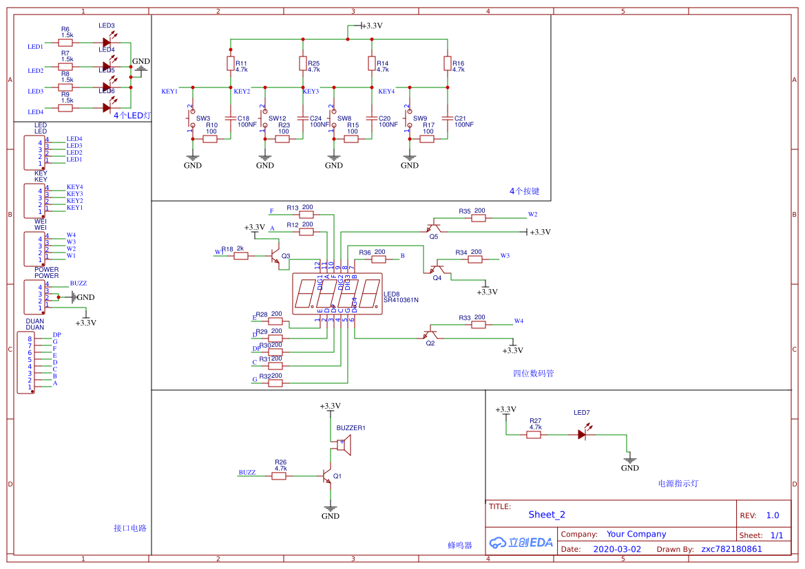 f411电路及扩展版 - 嘉立创EDA开源硬件平台