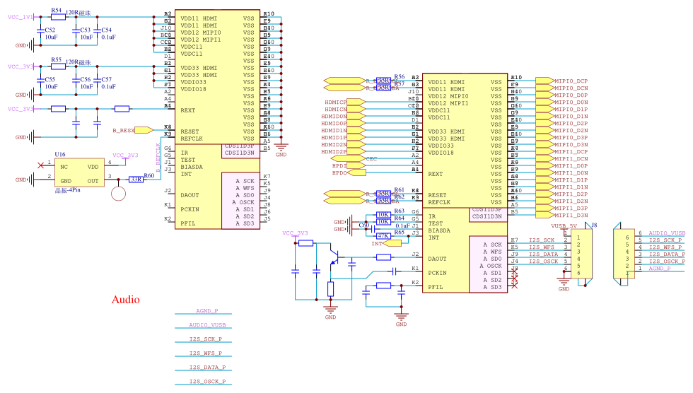 【PocketLCD】HDMI便携显示器 - 嘉立创EDA开源硬件平台