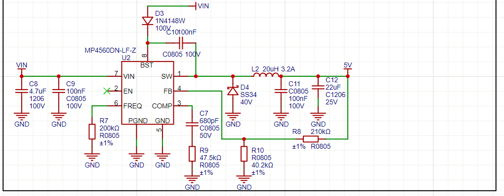 实验室 MP4560-DCDC（降压模块） - 立创开源硬件平台