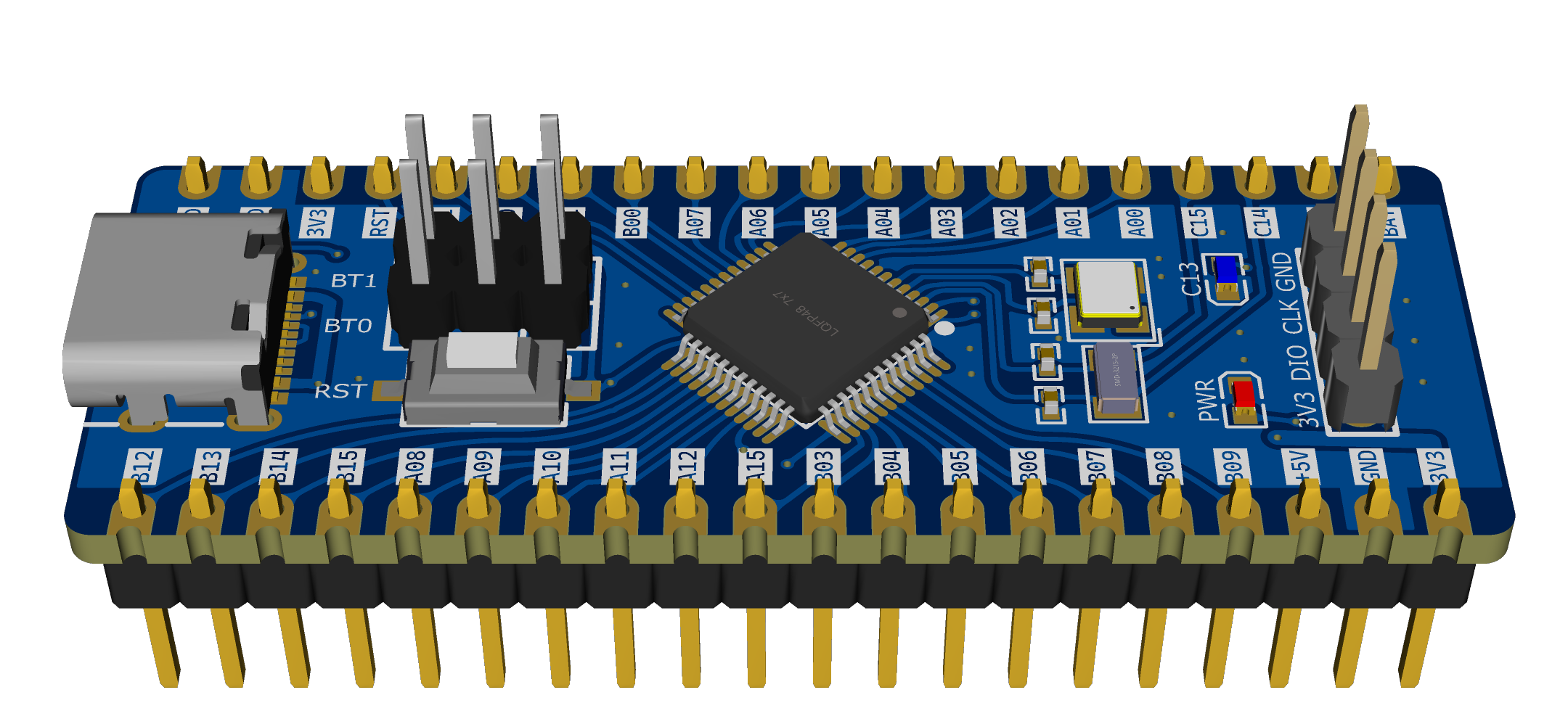STM32F103C8T6开发板 - 立创开源硬件平台