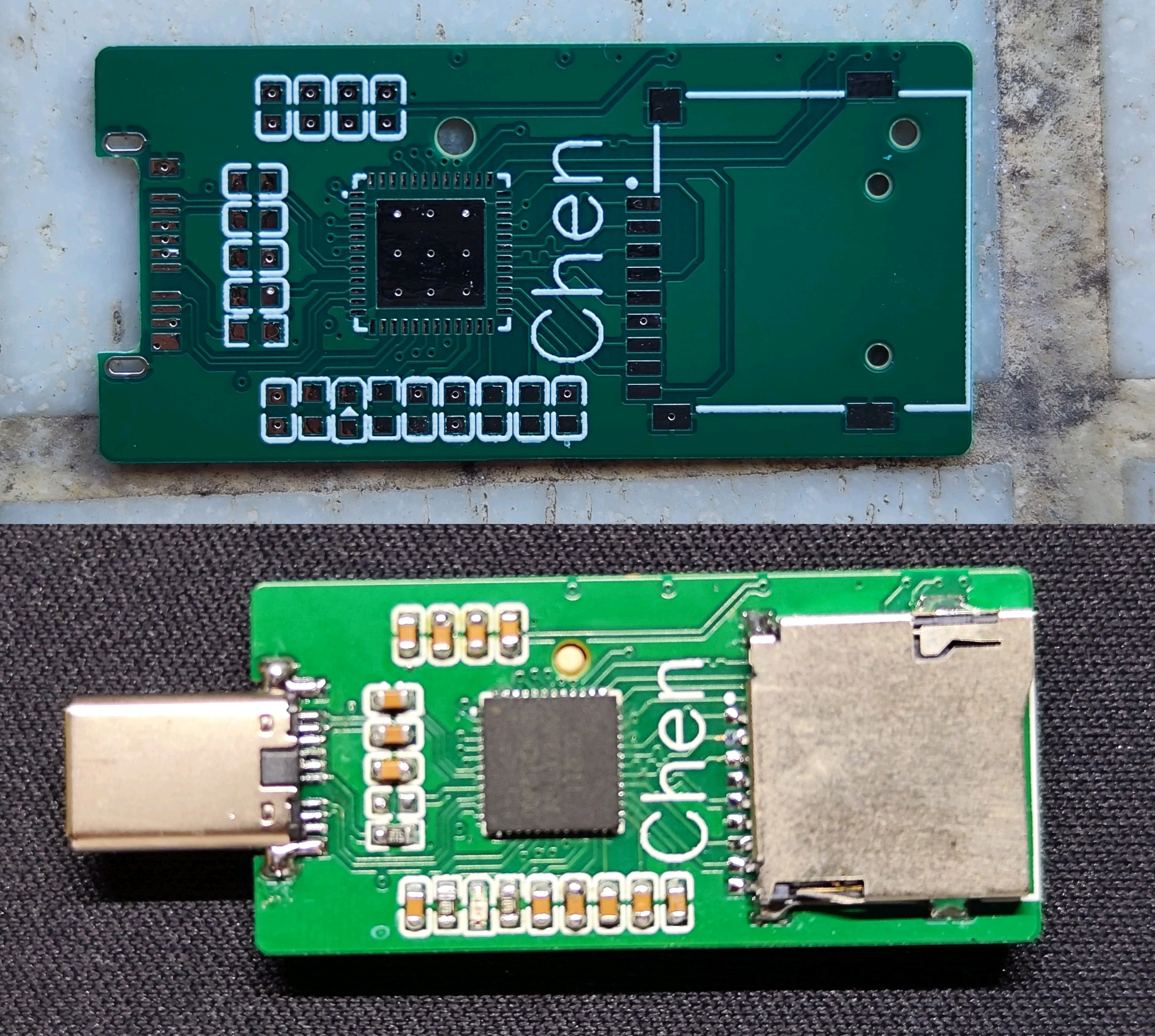 GL3224读卡器--双卡双读-小尺寸 - 立创开源硬件平台