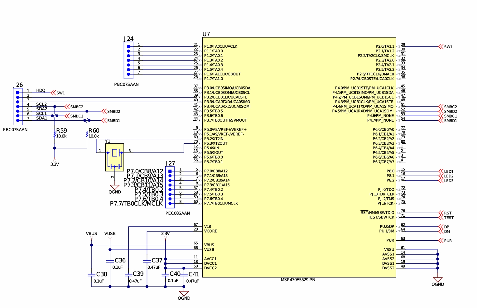 [已验证]基于MSP430F5529的EV2400-Lite - 立创开源硬件平台