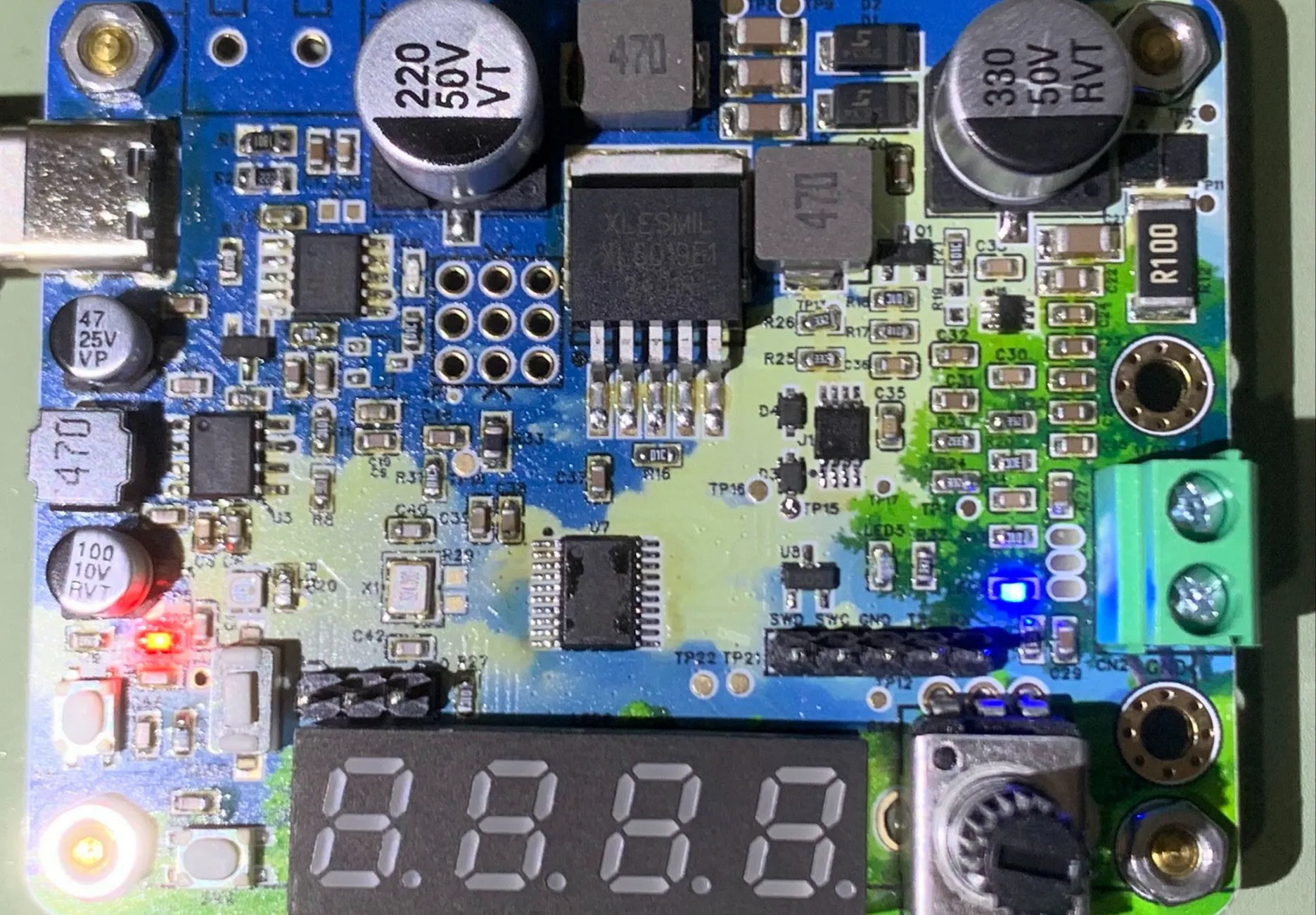 基于PY32的可调电源 - 立创开源硬件平台