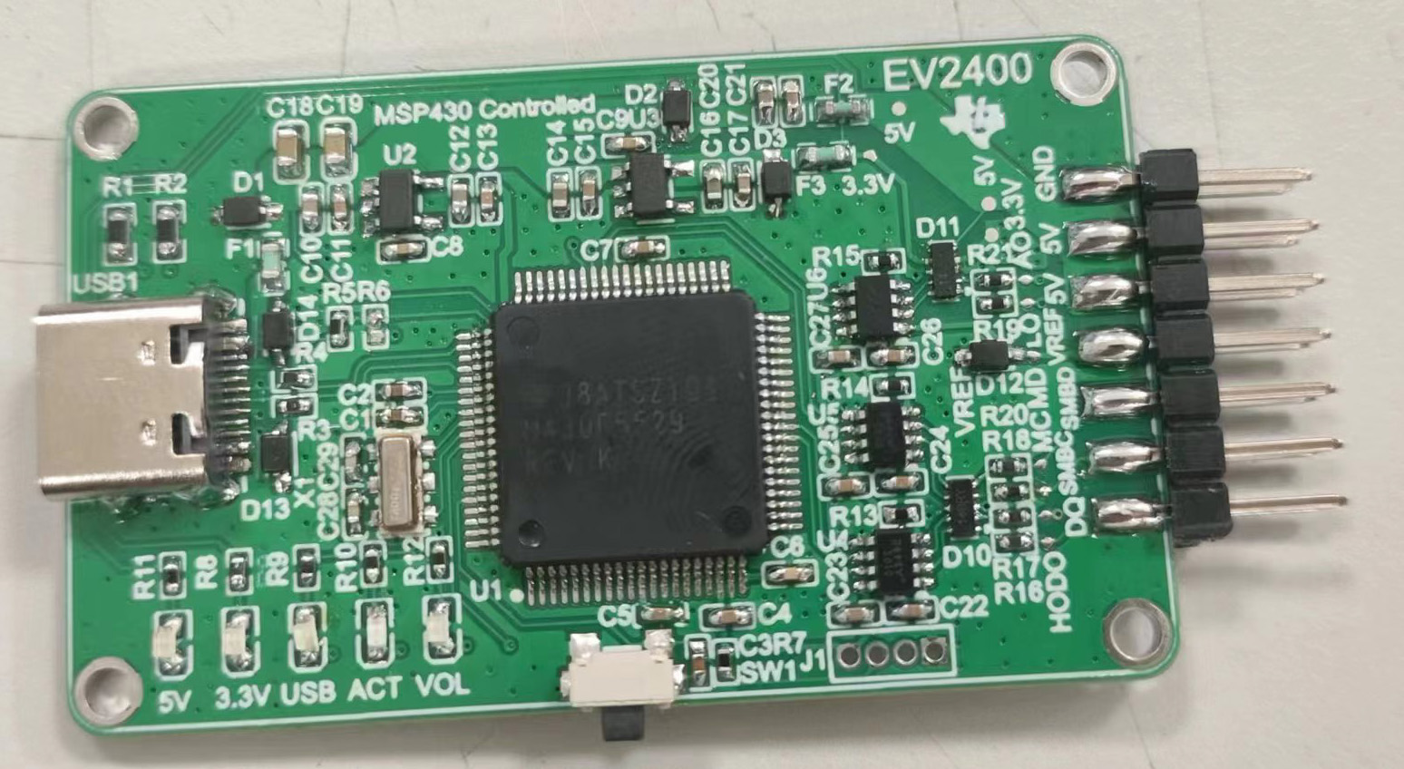 [已验证]基于MSP430F5529的EV2400-Lite - 立创开源硬件平台