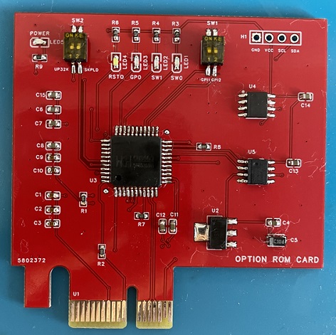 UEFI OptionROM Card - 立创开源硬件平台