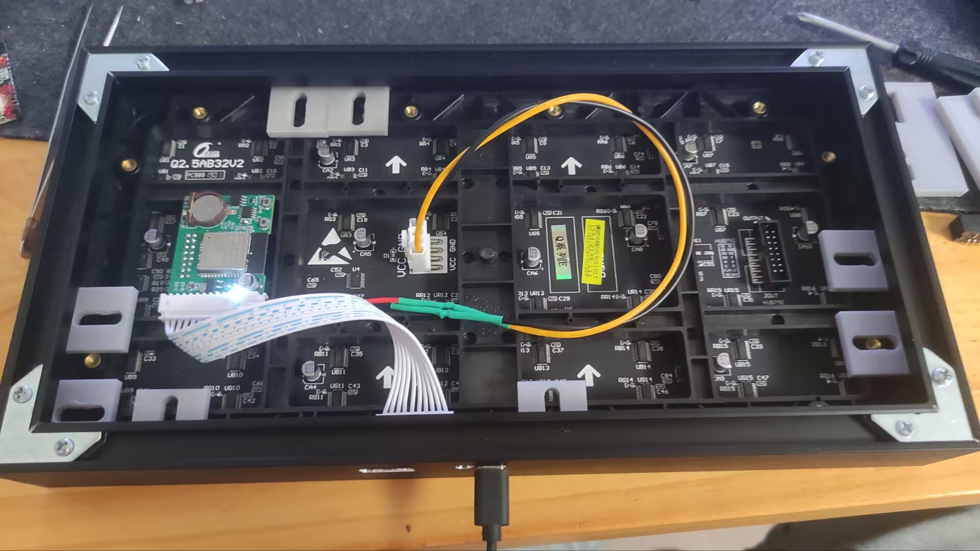 IceClock纯时间 ESP32 HUB75E 点阵屏 - 立创开源硬件平台