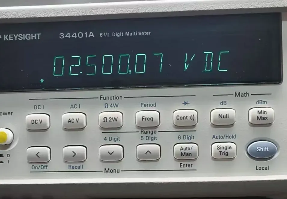 REF5025电压基准测试 - 立创开源硬件平台