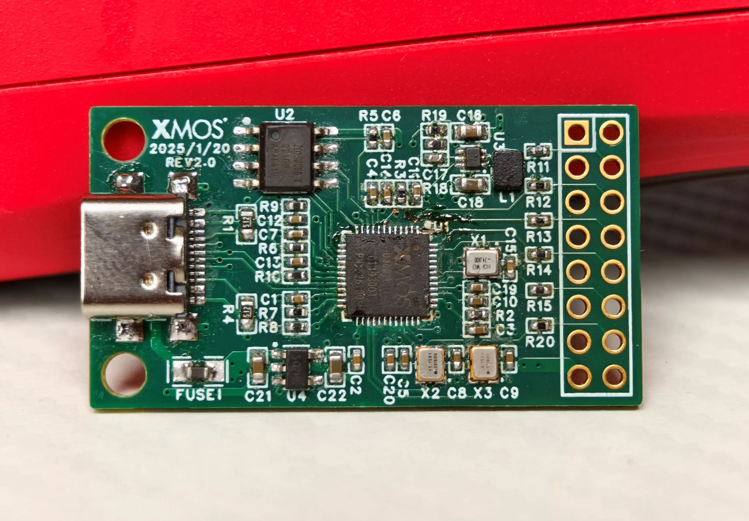 XMOS XU208 USB数字界面V2 - 立创开源硬件平台