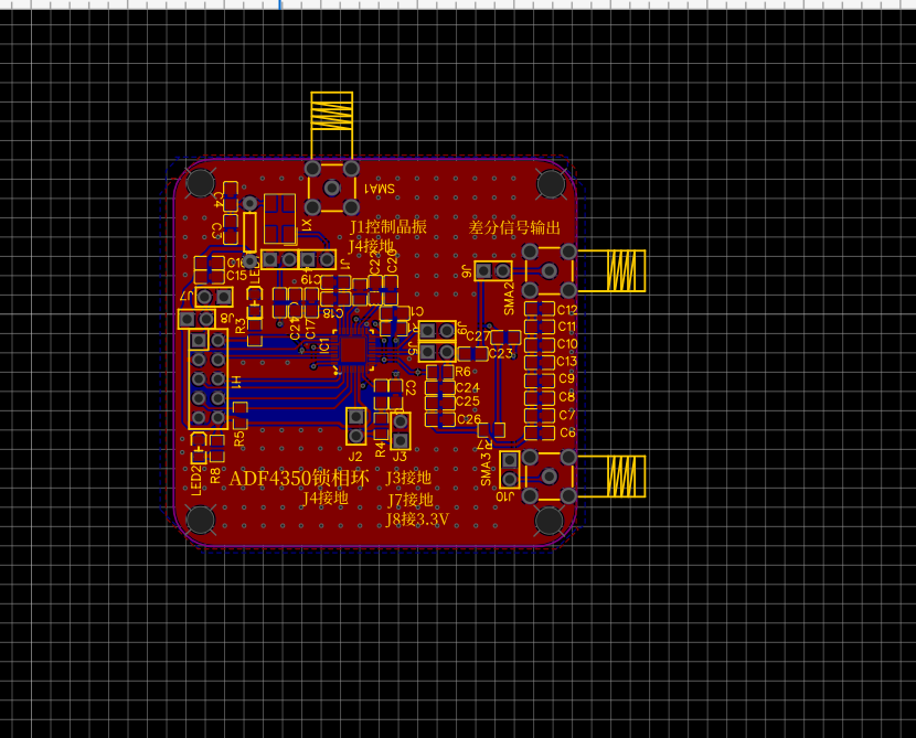 锁相环ADF4350 - 立创开源硬件平台