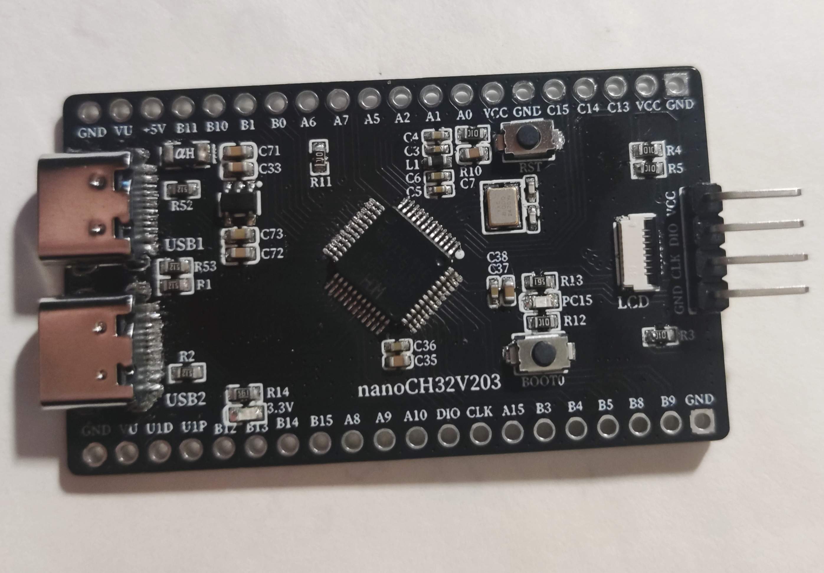 CH32V203C8T6核心板 - 立创开源硬件平台