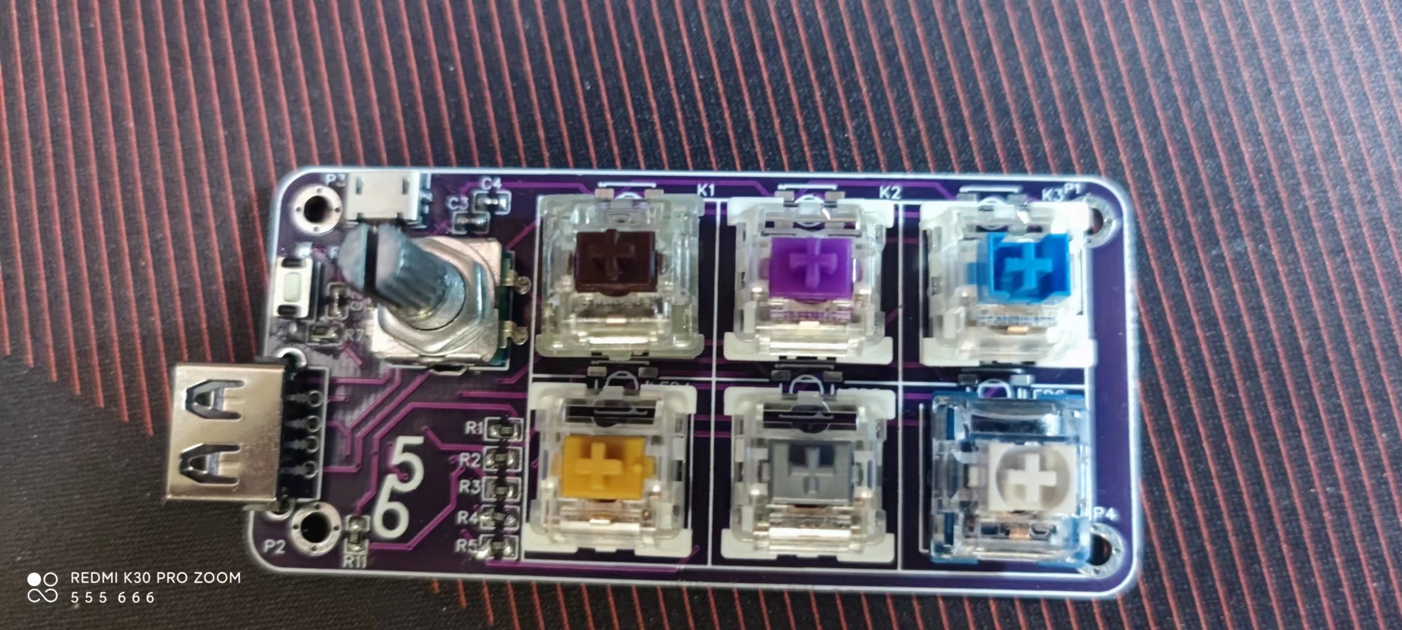 [改]6键小键盘-使用沁恒CH552G单片机制作 - 立创开源硬件平台