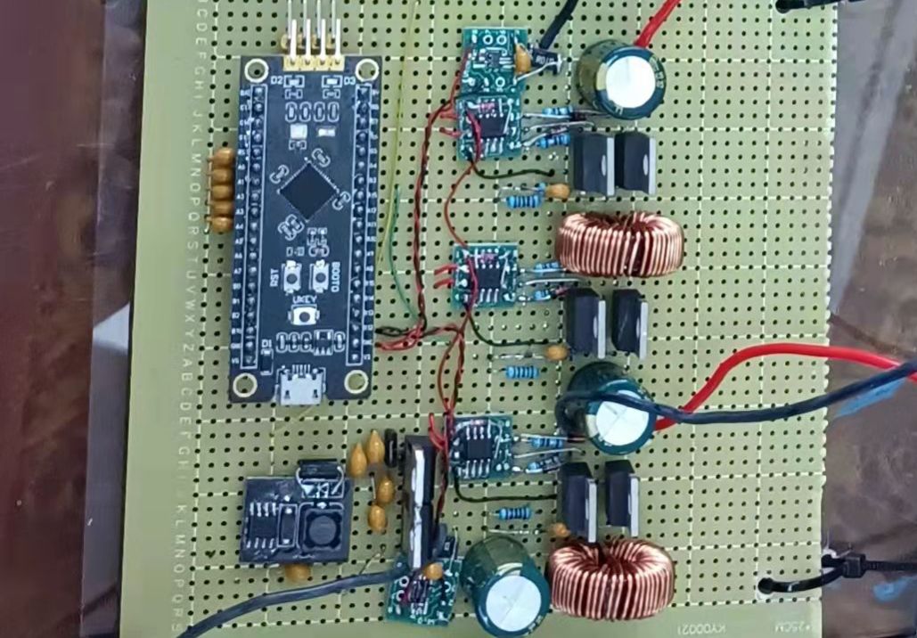 2021年C题-三端口DCDC变换器-黑暗深邃幻想 - 嘉立创EDA开源硬件平台