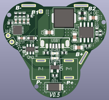 3串电池包：IP2325+IP3232 - 立创开源硬件平台