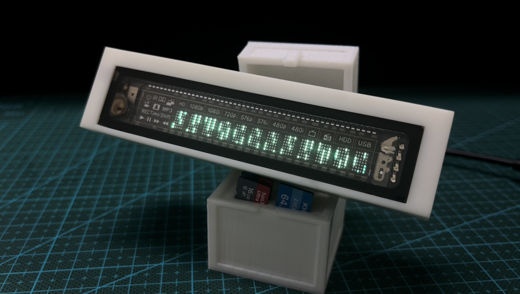 VFD时钟ESP32 - 立创开源硬件平台