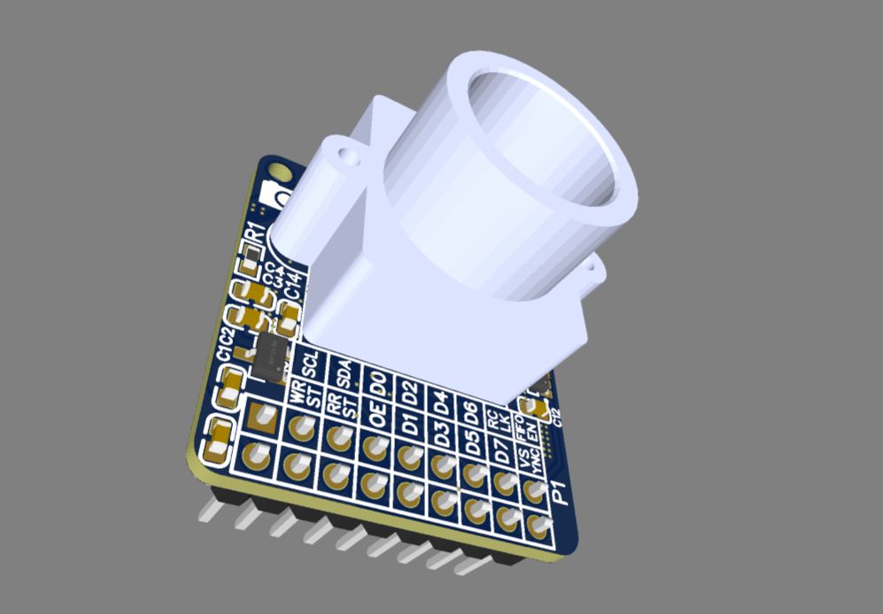 摄像头模块 OV7670+FIFO - 立创开源硬件平台