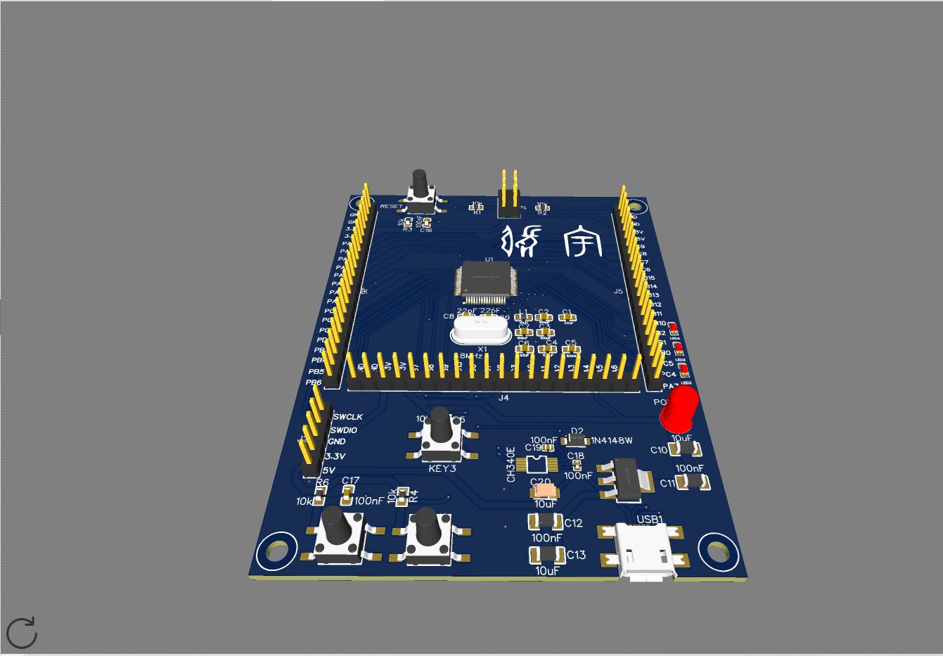 STM32F103RCT6_20210414 - 嘉立创EDA开源硬件平台