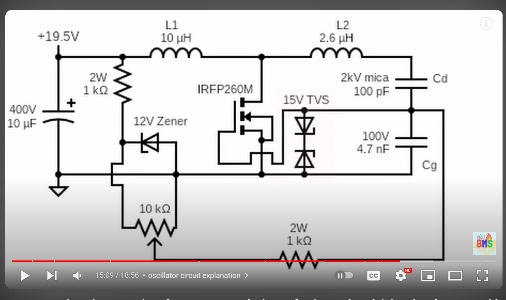 基于hfsstc的等离子环电路 - 立创开源硬件平台