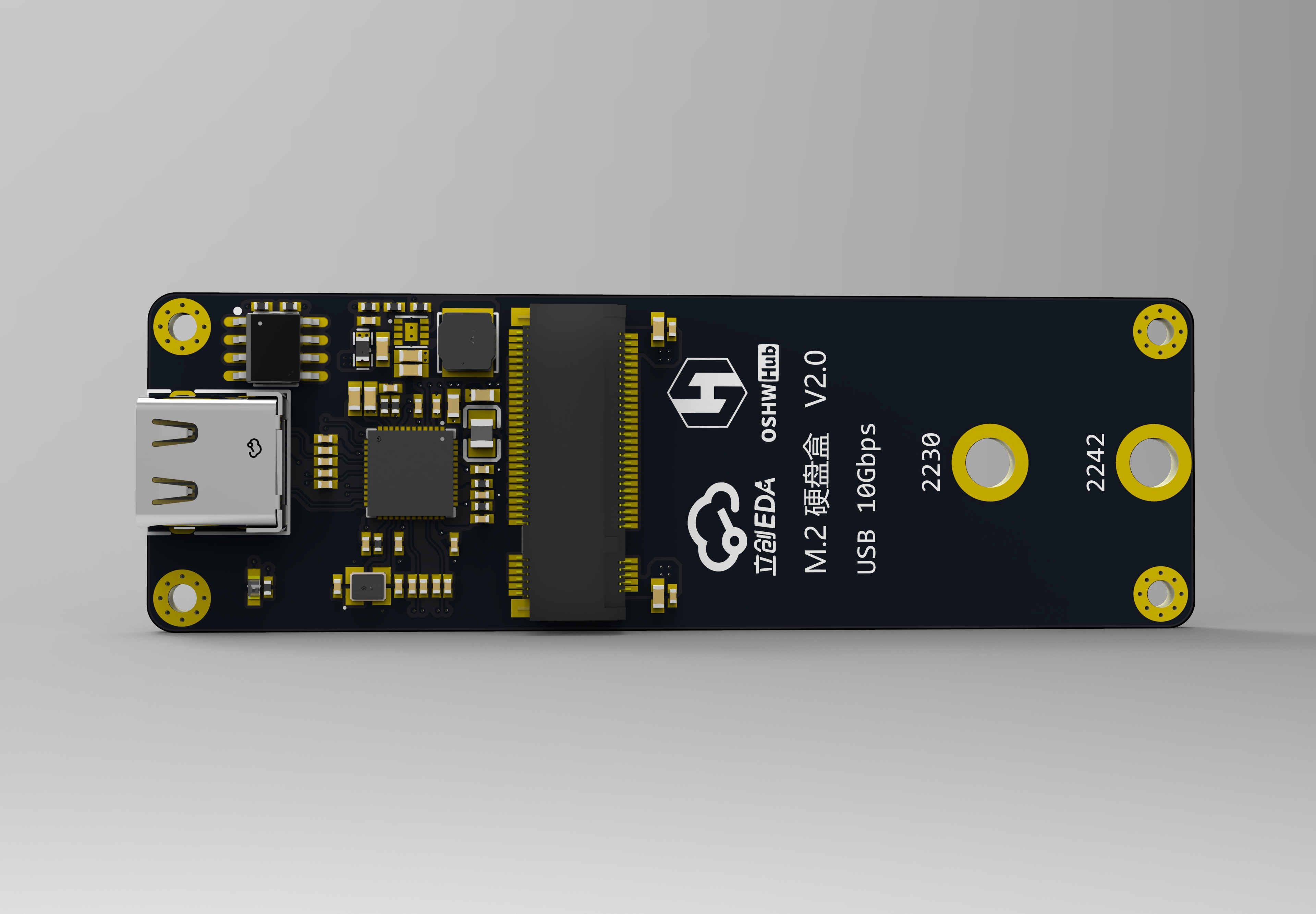 Type-C SSD硬盘盒 - 嘉立创EDA开源硬件平台