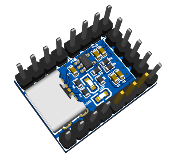 【开源】STM8S003F3超迷你系统 - 立创开源硬件平台