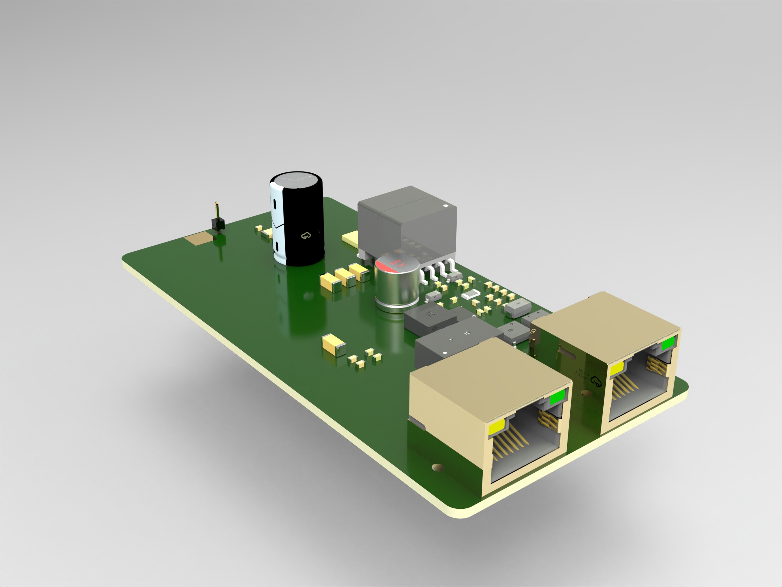 POE分离器(基于MP8007H-百兆-未验证) - 立创开源硬件平台