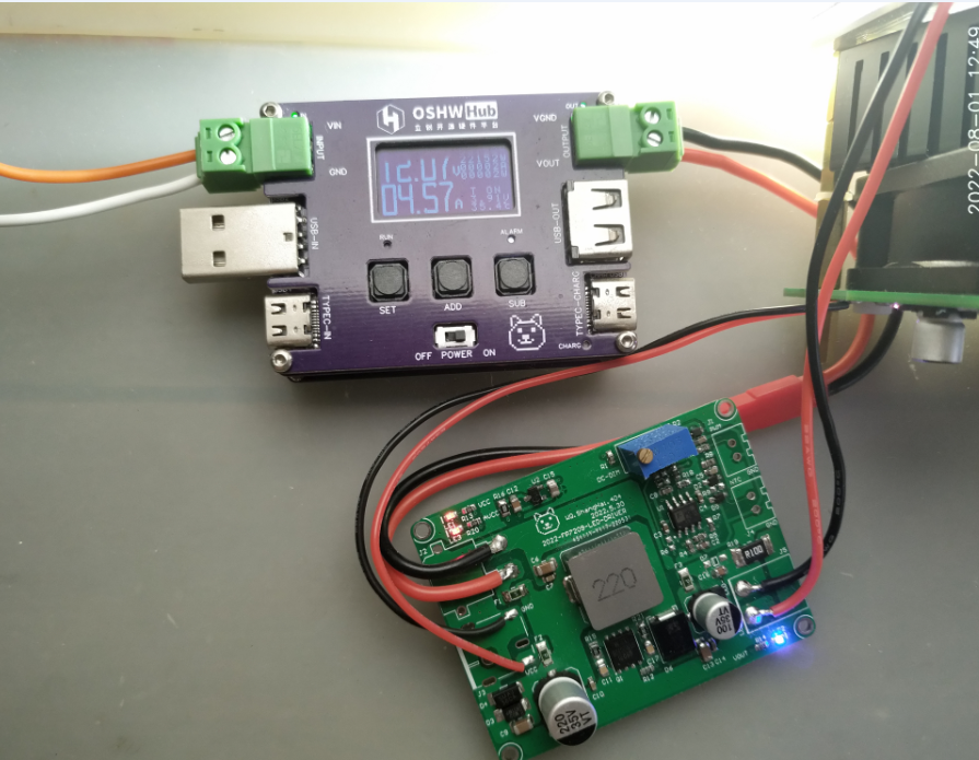 FP7208大功率LED升压驱动板 - 立创开源硬件平台