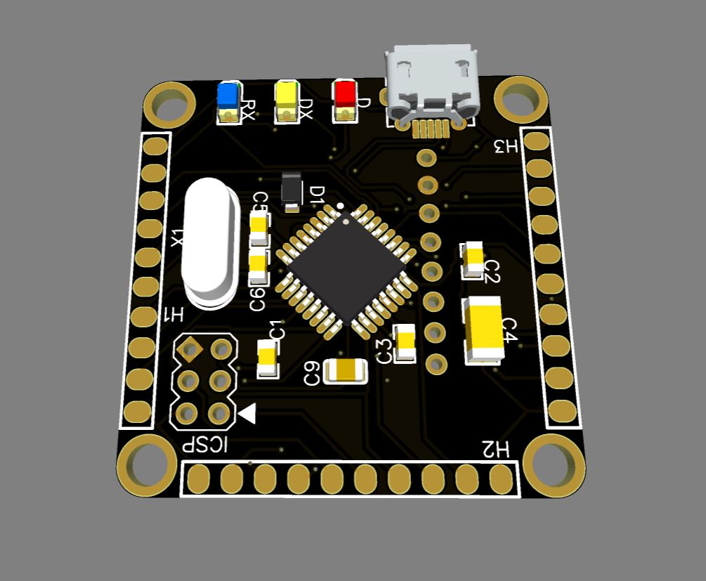 Mwc飞控 (arduino) 立创eda开源硬件平台 6305