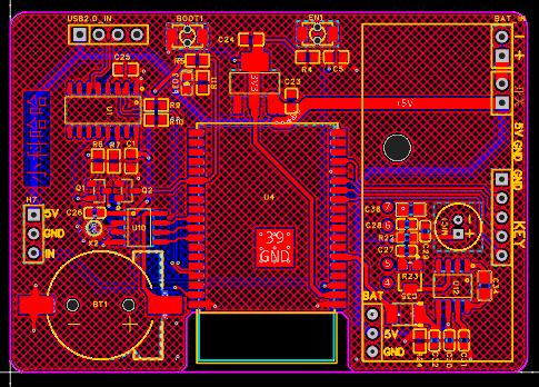(All open source) Multi-function pixel clock - Platform for creating and sharing projects - OSHWLab