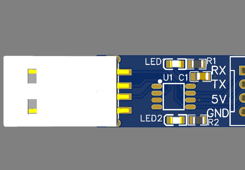 ch340n usb转串口 - 立创EDA开源硬件平台