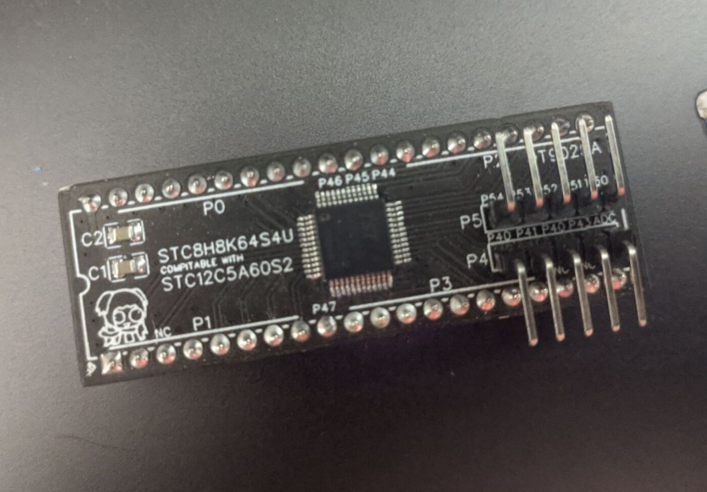 STC8H8K64S4 To DIP40转接板 - 立创EDA开源硬件平台