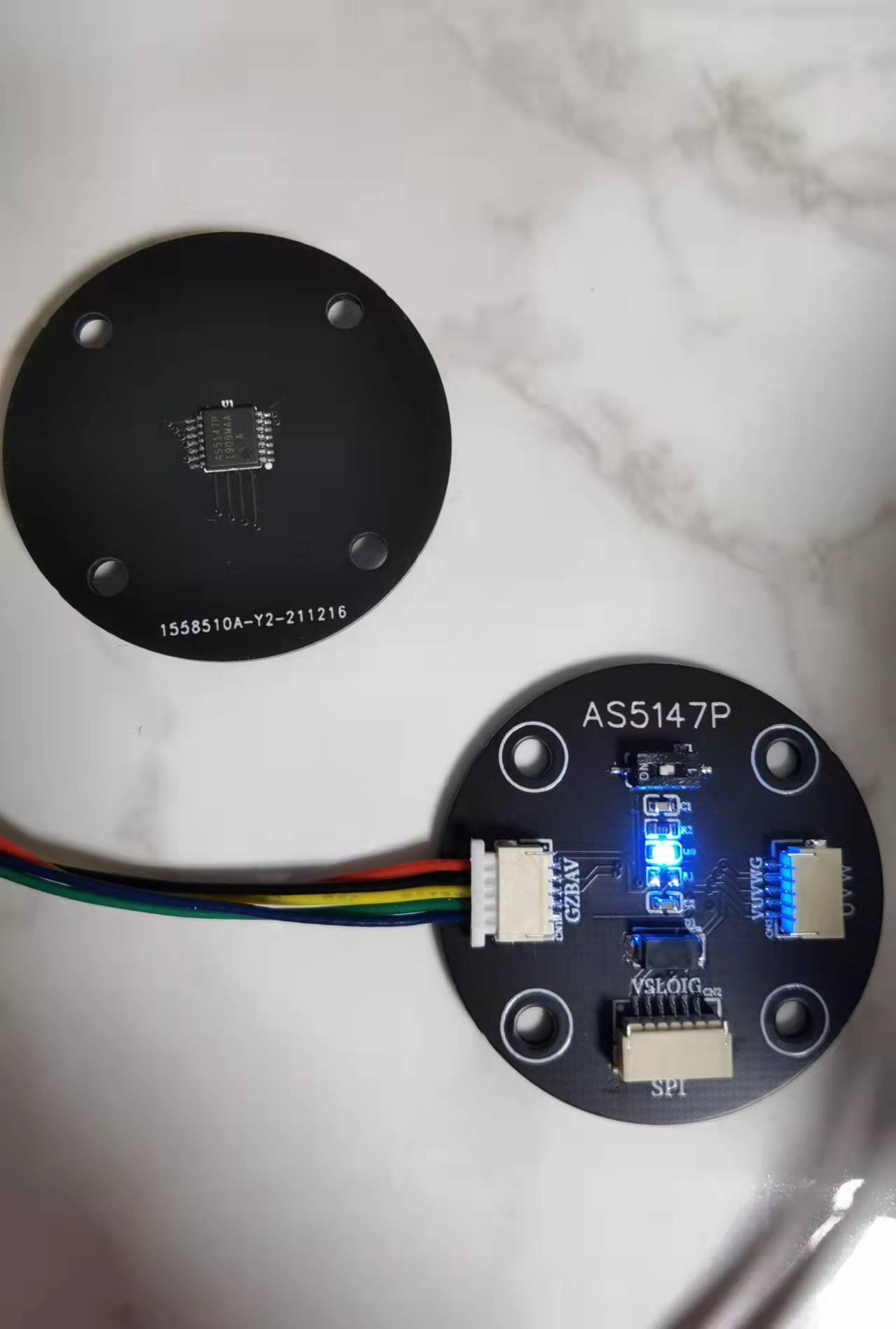 基于AS5147P的ODrive配套磁编码器_pro - 嘉立创EDA开源硬件平台