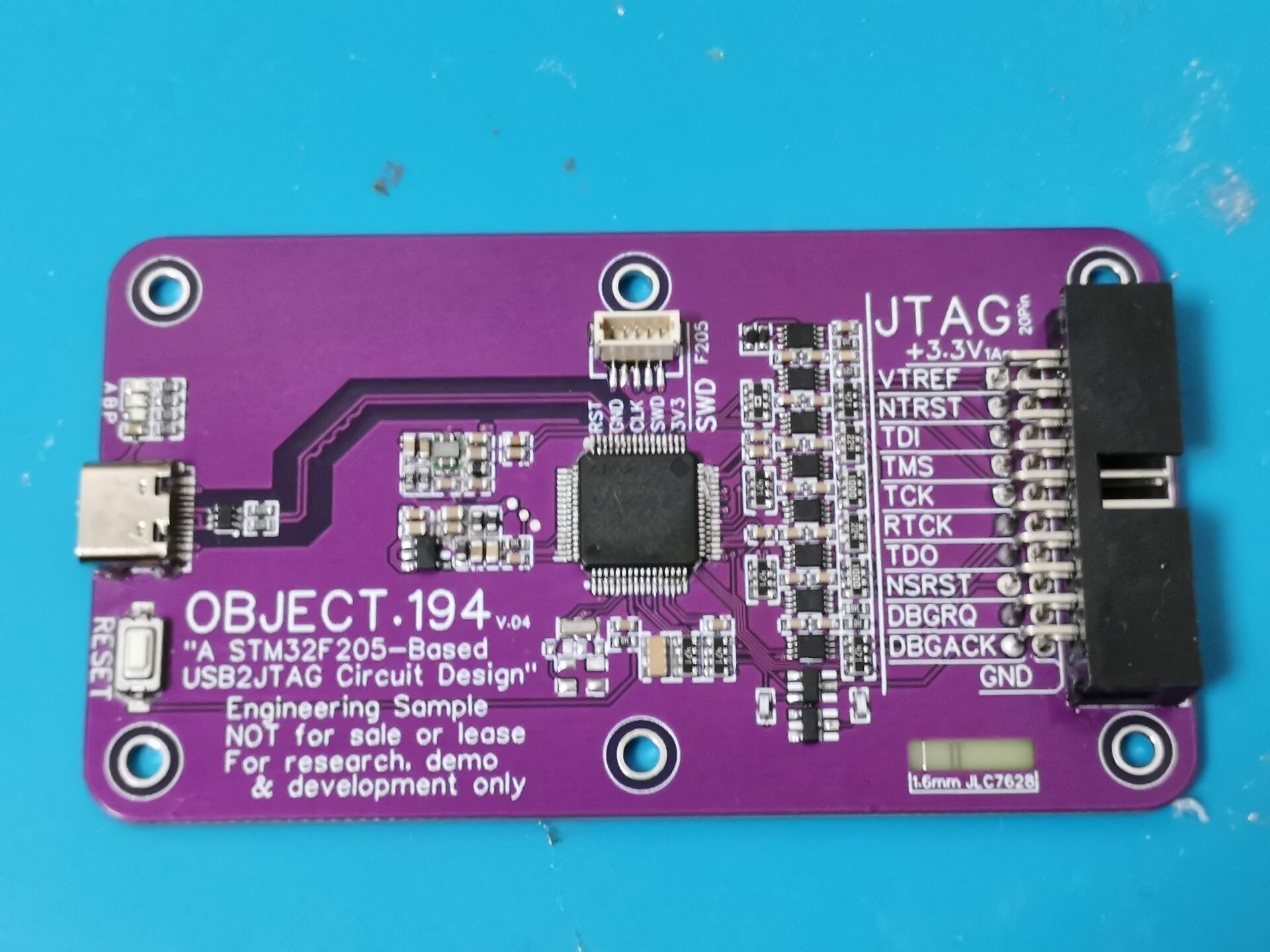 鸢尾立方::一种基于STM32的USB转JTAG电路设计 - 立创EDA开源硬件平台