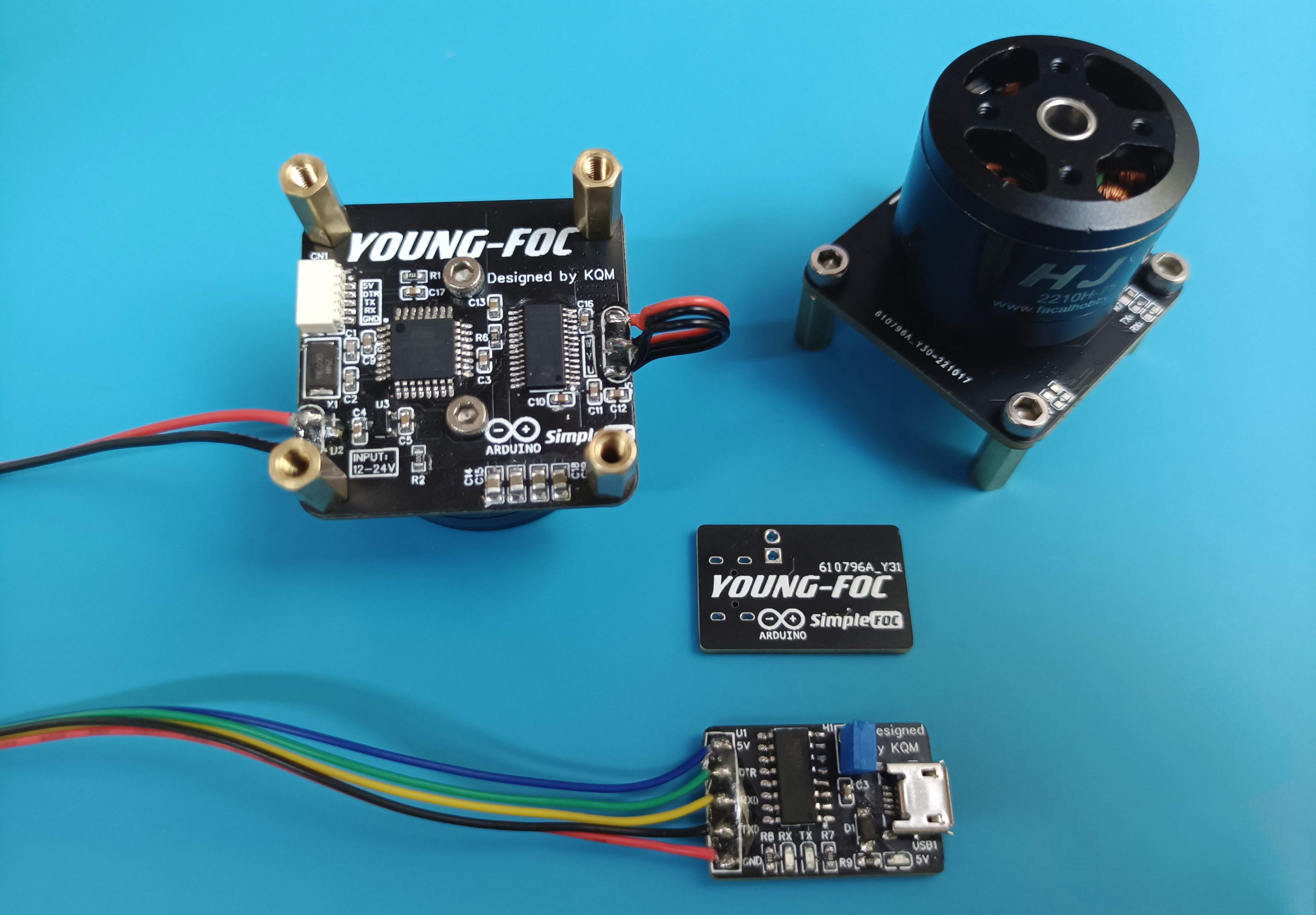 YoungFOC-SimpleFOC验证板（基于Arduino） - 嘉立创EDA开源硬件平台
