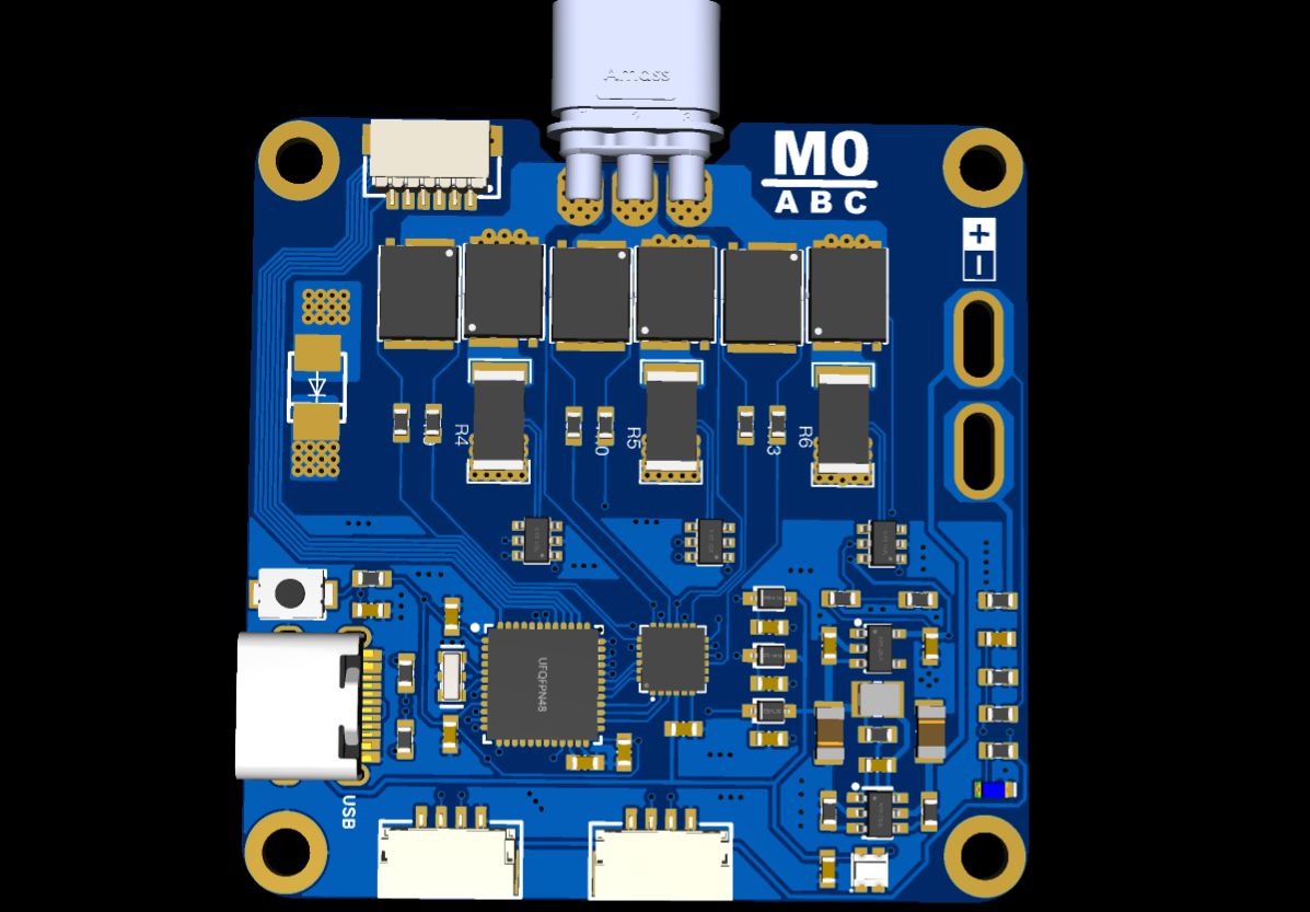 Mini_ODrive_F411_FD6288 - 嘉立创EDA开源硬件平台
