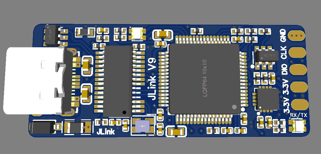 JlinkV9+6Mbps硬件串口 - 立创开源硬件平台