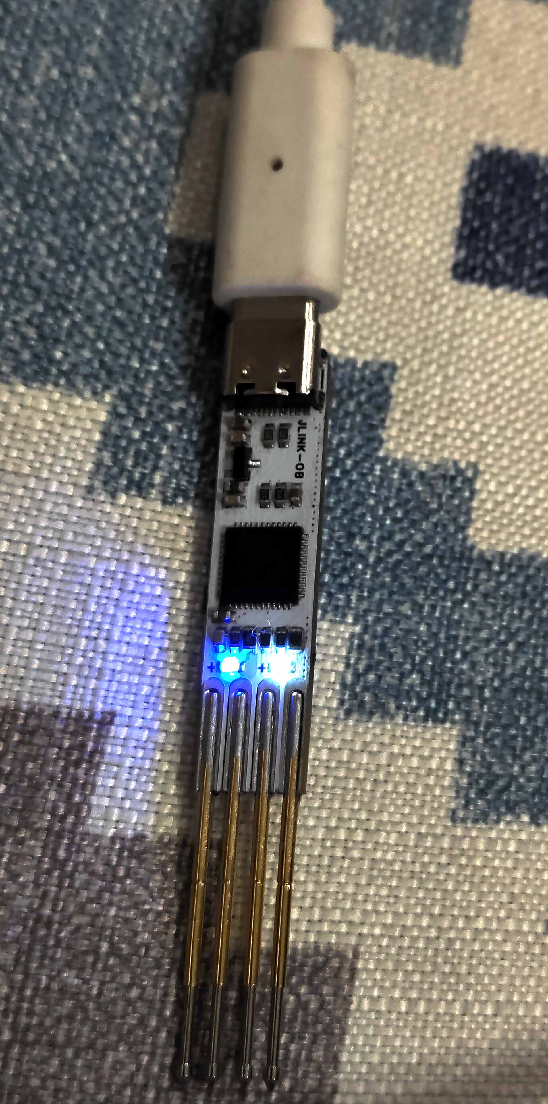 宽度不足1厘米的JLink ARM OB 仿真调试器【已验证】 - 立创开源硬件平台