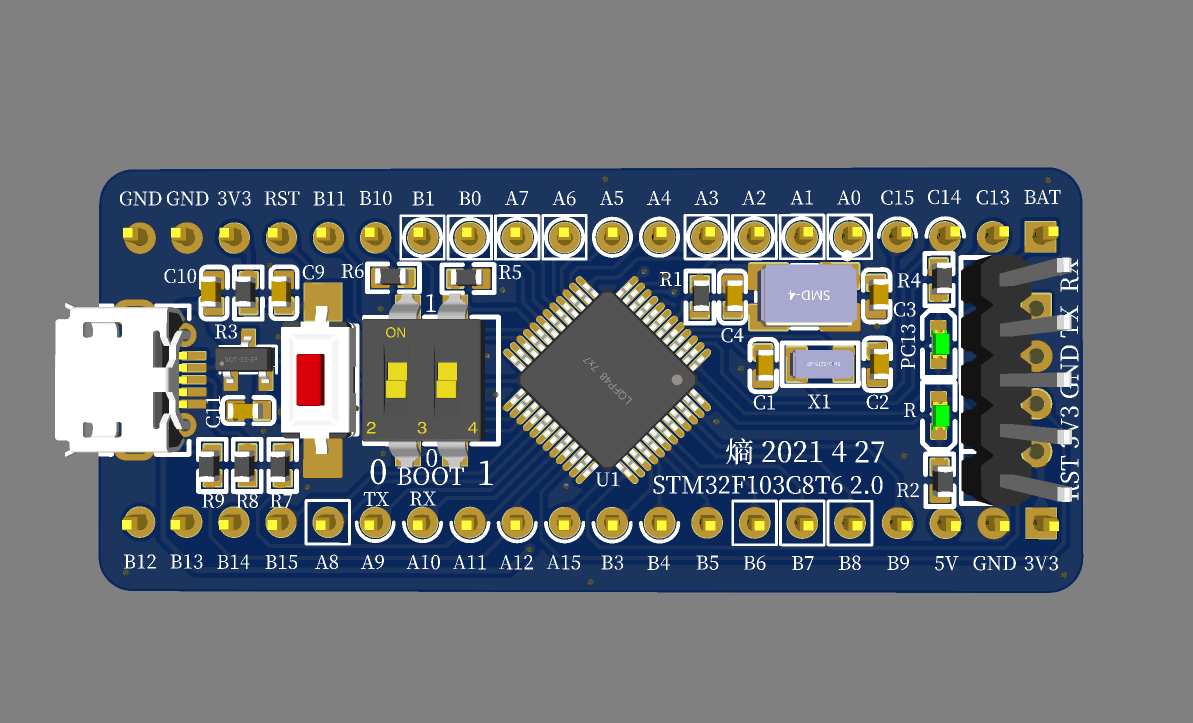 STM32F103C8T6 - 2.0 - 立创开源硬件平台