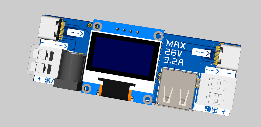 air001+ina219 多接口功率表 - 立创开源硬件平台