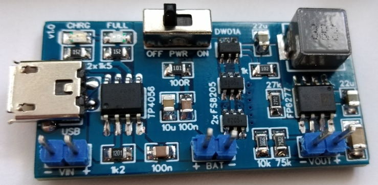 TP4056 Charger Booster 3A - 立创EDA开源硬件平台