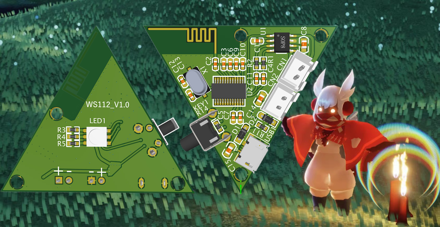 蓝牙音箱 主控杰理IC ANT8110功放 - 嘉立创EDA开源硬件平台