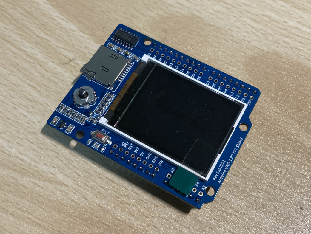 Arduino 1.8'' TFT Shield - 嘉立创EDA开源硬件平台