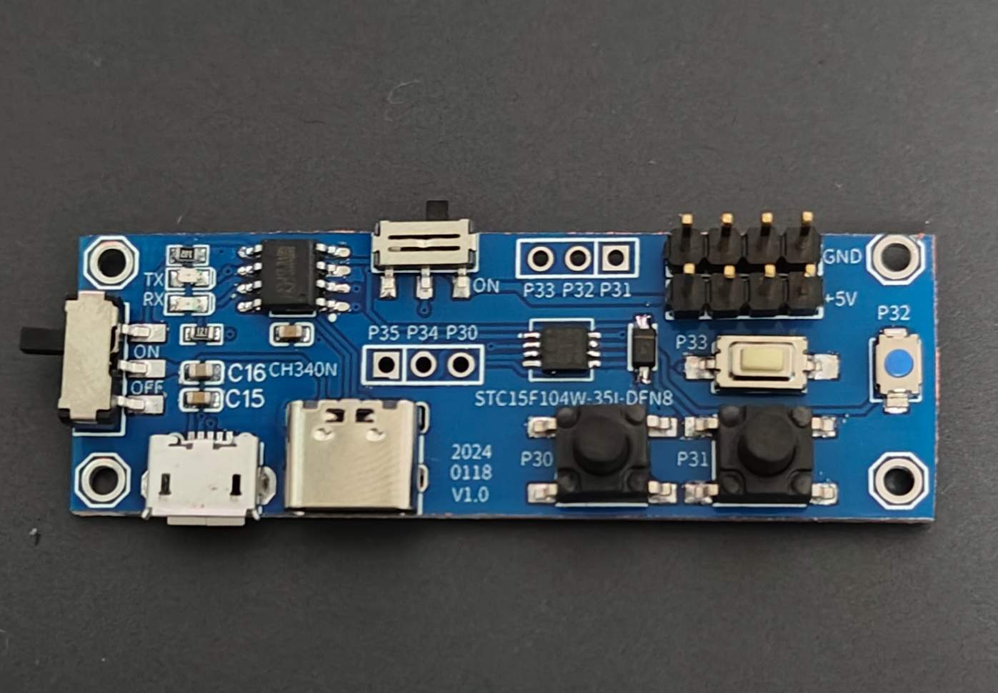 STC15F104W-35I-DFN8 开发板 - 立创开源硬件平台