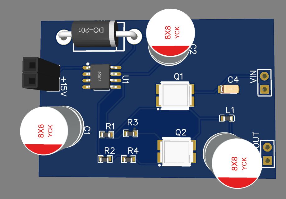 立创eda制作-输出9v的双向DCDC自动稳压系统 - 嘉立创EDA开源硬件平台