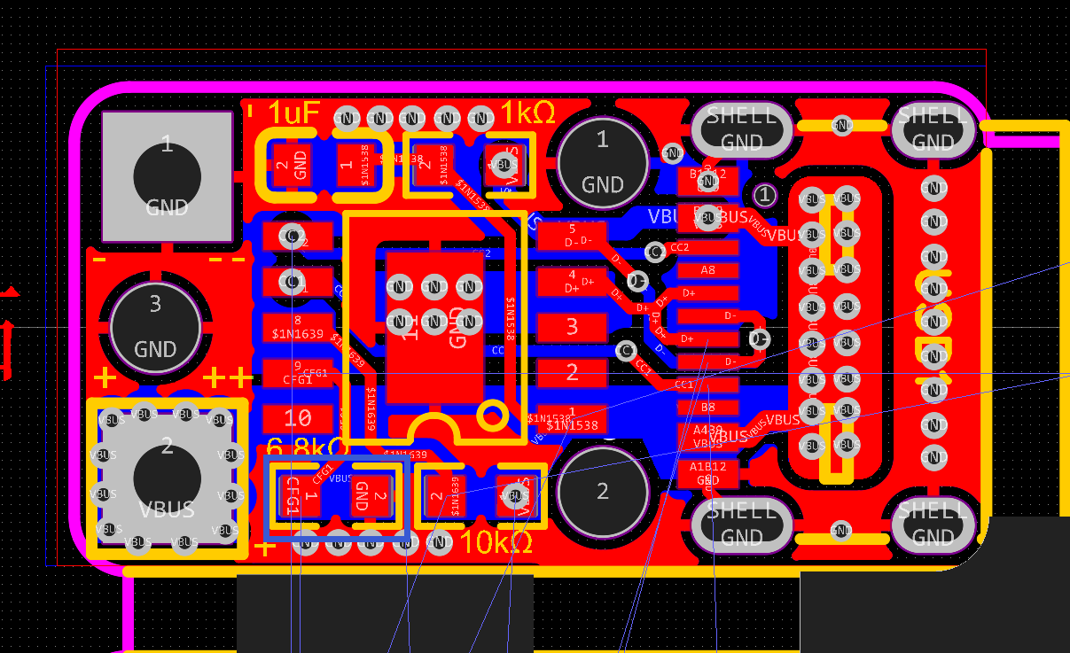 CH224K PD QC诱骗器 - 立创开源硬件平台