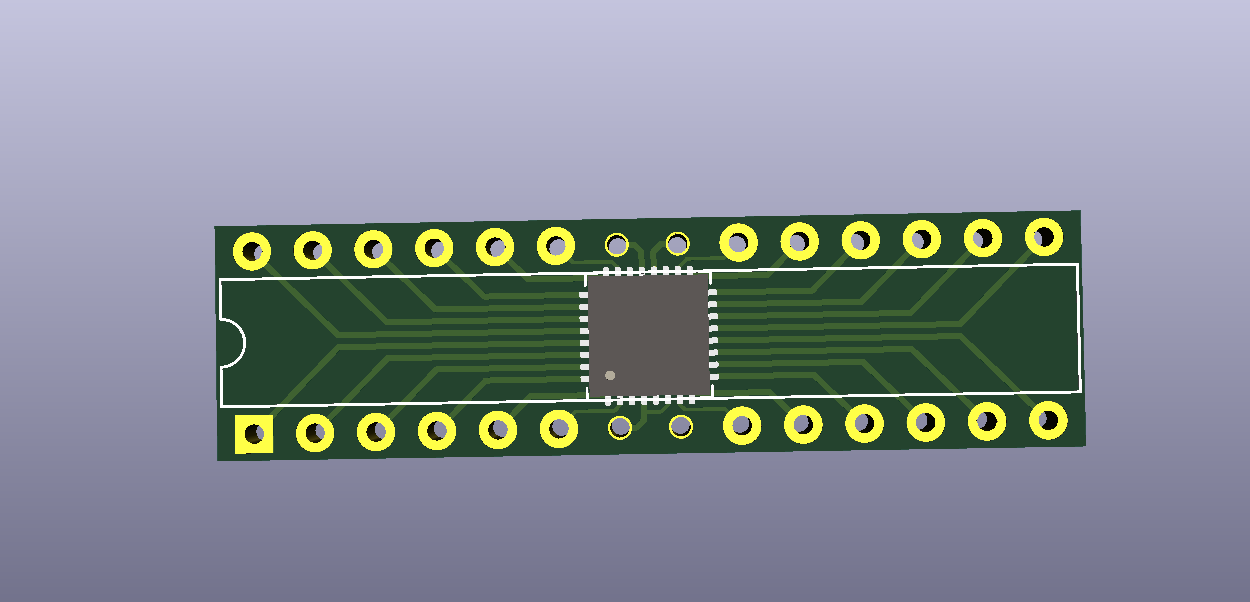 ATMEGA328P系列DIP转接板 - 立创开源硬件平台