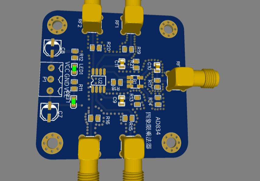 四象限乘法器(AD834) - 嘉立创EDA开源硬件平台