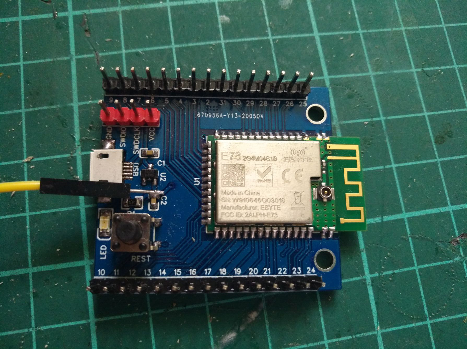 nrf52832最小系统开发板 蓝牙机械键盘开发板 - 立创EDA开源硬件平台