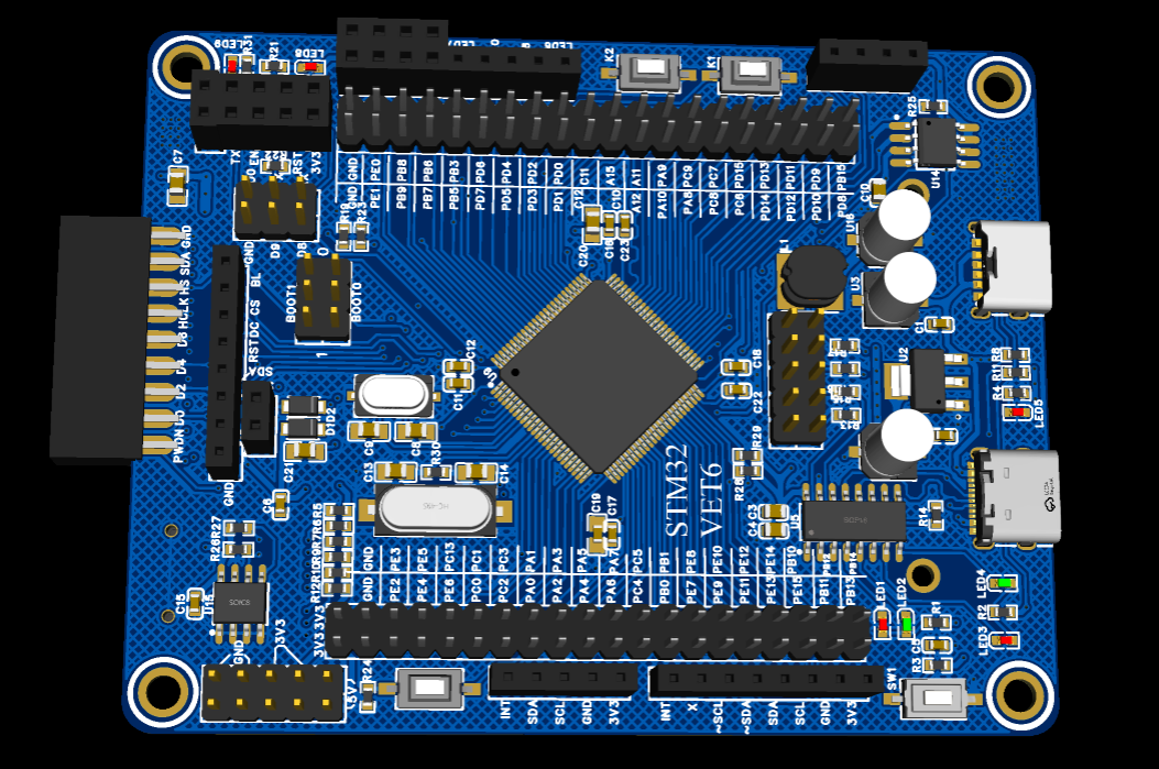 STM32F407VET6开发板 - 立创开源硬件平台