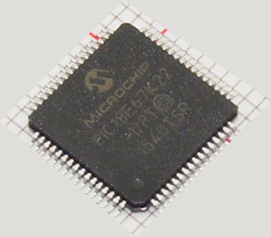 MICROCHIP(美国微芯)-PIC18F67K22-I/PT--引脚图-PCB封装图 - 嘉立创EDA