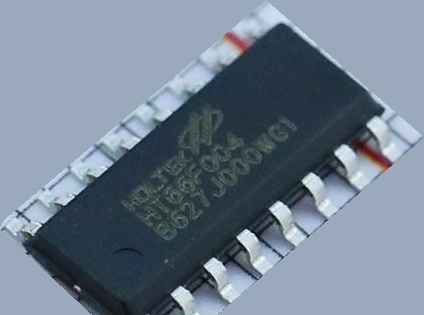 HOLTEK(合泰/盛群)-HT66F004--引脚图-PCB封装图 - 嘉立创EDA